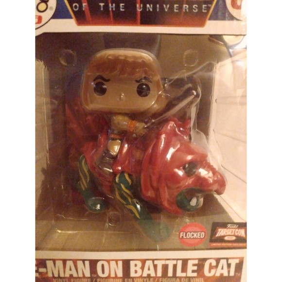Funko | Toys | Funko Pop Rides Masters Of The Universe 84 Heman On Battle Cat Flocked | Poshmark